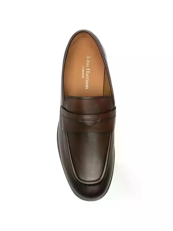 JOHN HARRISON Penny Strap Loafers