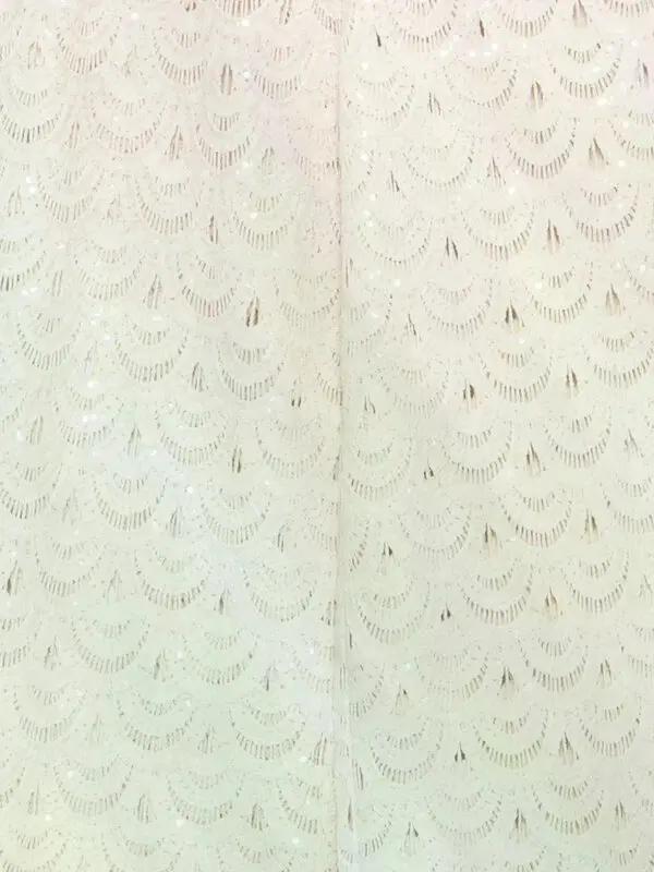 MC2 SAINT BARTH Inez Sequin-embellished Trousers - Neutrals