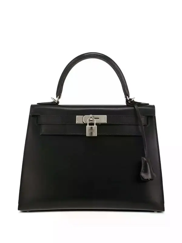 Hermès 28 Kelly Handbag - Black