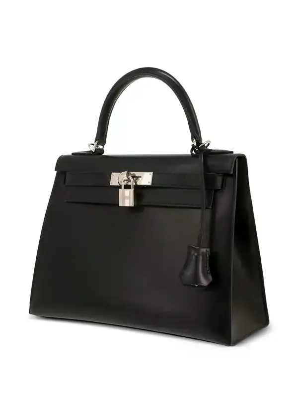 Hermès 28 Kelly Handbag - Black