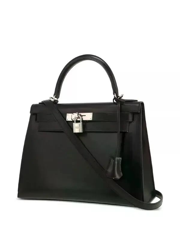 Hermès 28 Kelly Handbag - Black