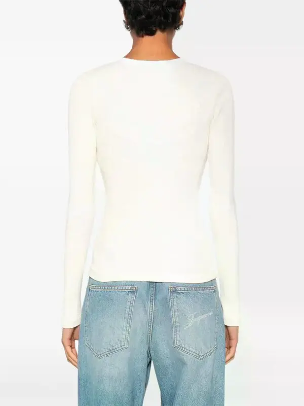 Citizens Of Humanity Drea Waffle-knit Top - Neutrals
