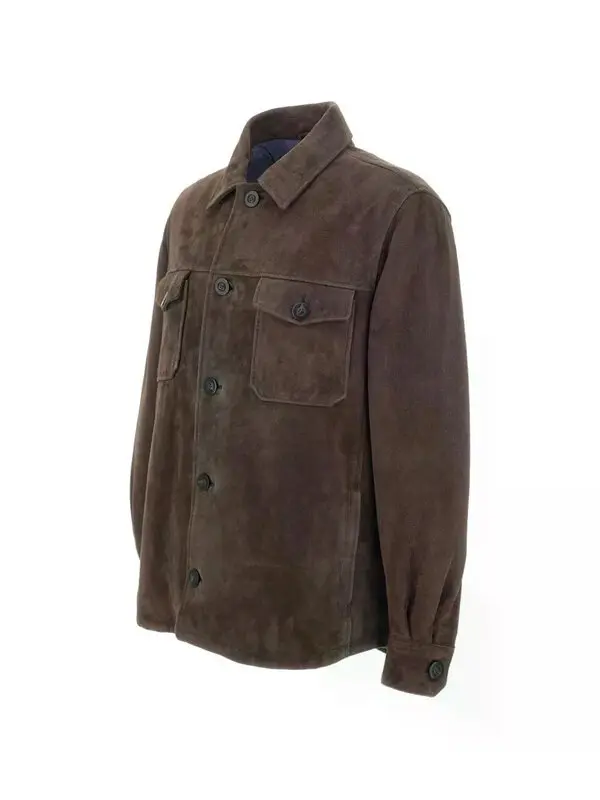 VOLFAGLI FIRENZE Colosseo Suede Jacket