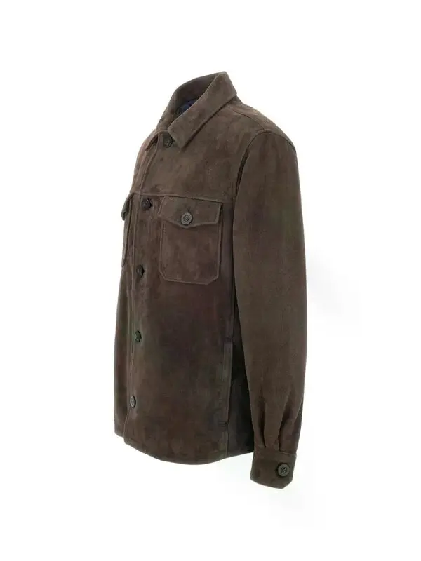 VOLFAGLI FIRENZE Colosseo Suede Jacket