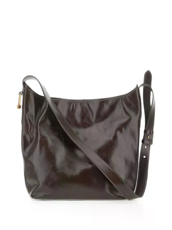 GIANNI CHIARINI Carla Leather Shoulder Bag