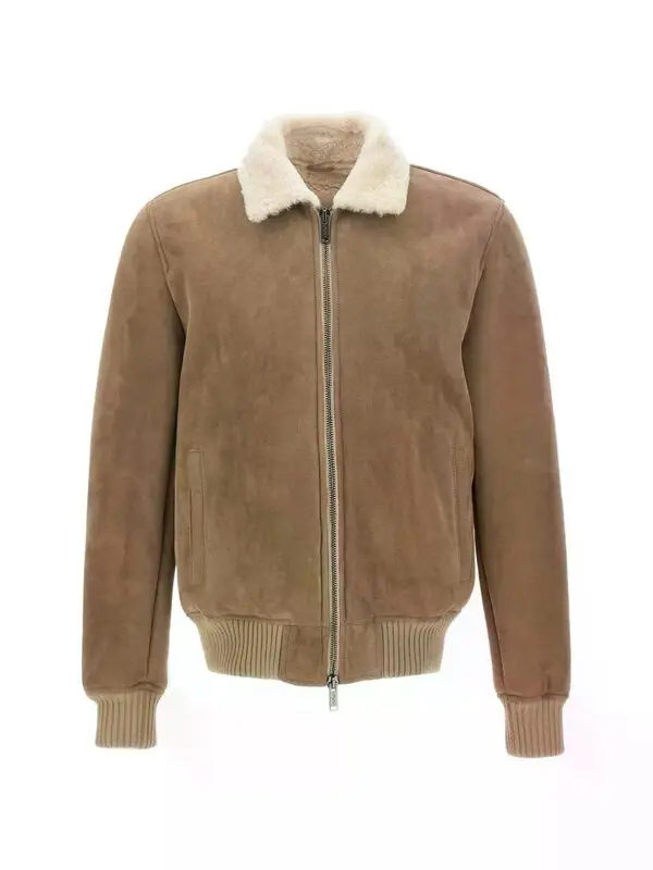VOLFAGLI FIRENZE Big Ben Merinillo Suede Jacket