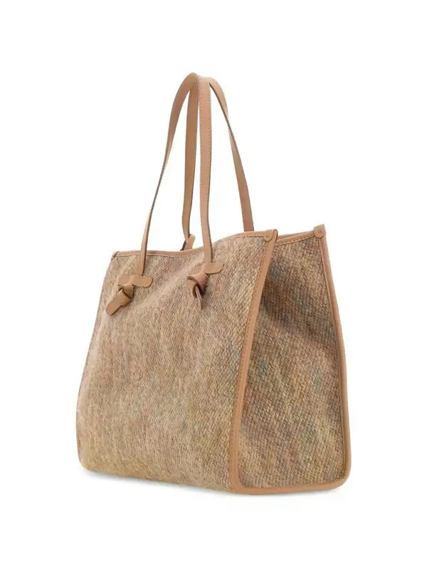 MARCELLA CLUB Large Shoulder Bag - Neutrals