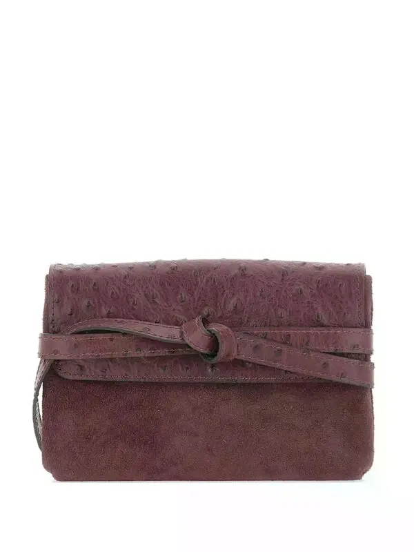 GIANNI CHIARINI Belty Clutch Bag - Red