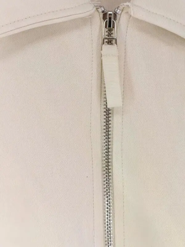 WOODBIRD Half-zip Cotton Sweater