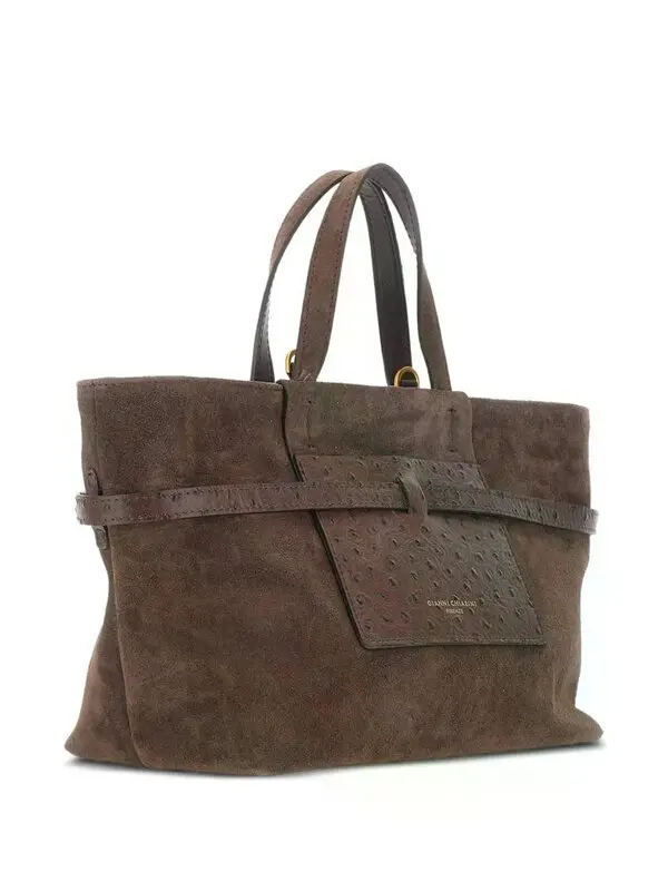 GIANNI CHIARINI Belty Tote Bag - Brown