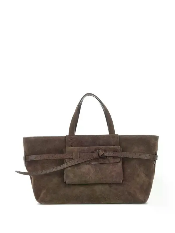 GIANNI CHIARINI Belty Tote Bag - Brown