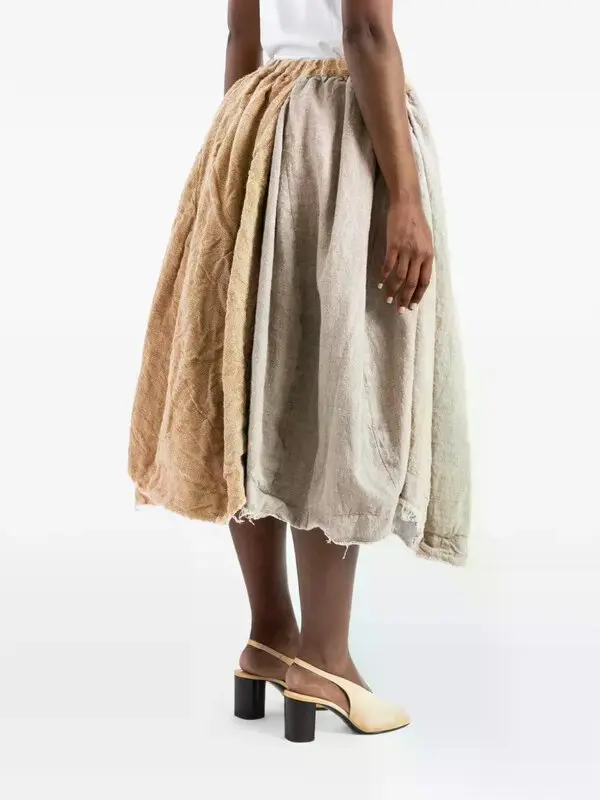 Comme Des Garçons Textured Midi Skirt