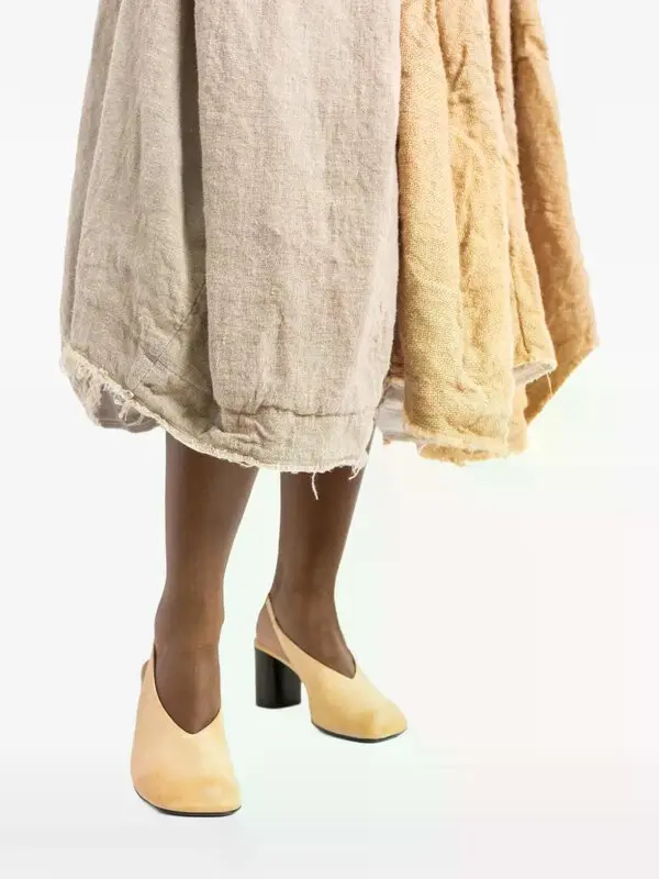 Comme Des Garçons Textured Midi Skirt