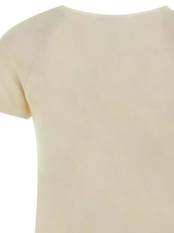 Vince Short Sleeve V-neck Sweater