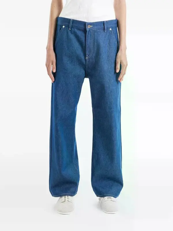 Sofie D'hoore Contrast Stitching Jeans