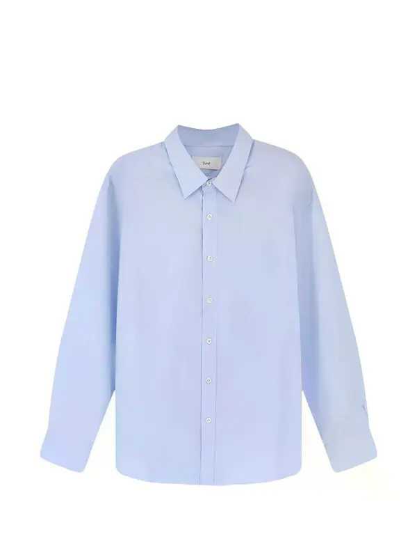 DUNST Logo-embroidered Cotton Shirt