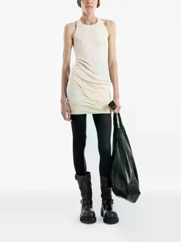 Rick Owens Asymmetric Hem Round-neck Tank Top