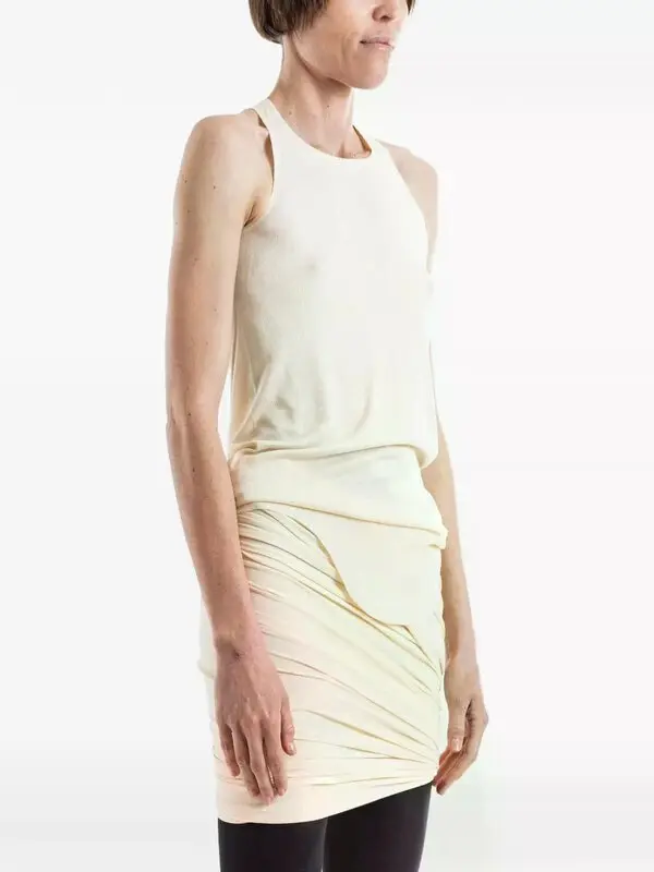 Rick Owens Asymmetric Hem Round-neck Tank Top