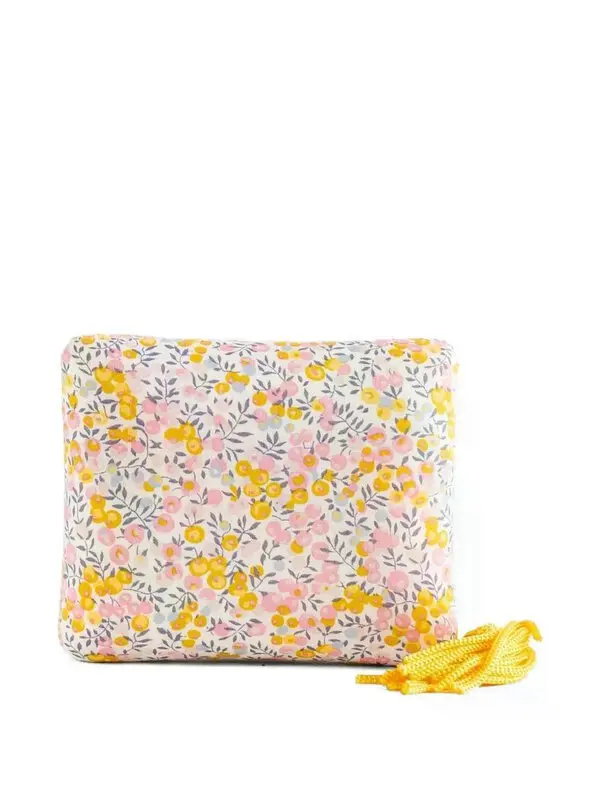 Sophie Bille Brahe Sonya Floral-print Jewellery Box - Yellow