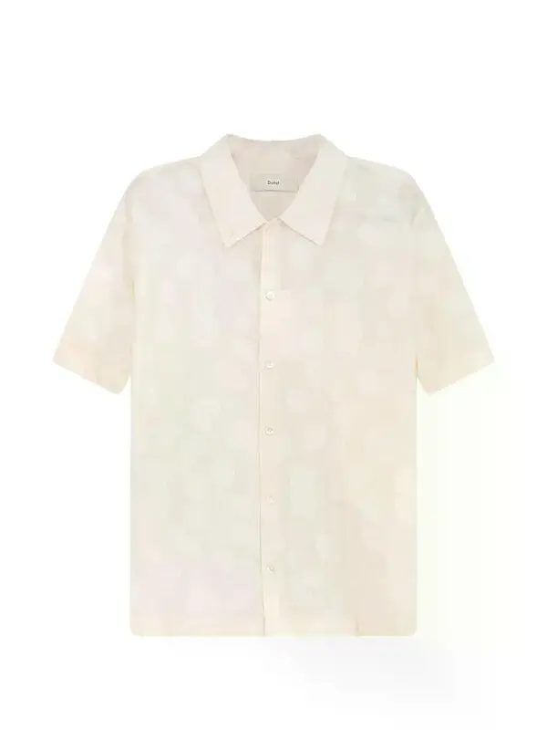DUNST Embroidered Jacquard Shirt
