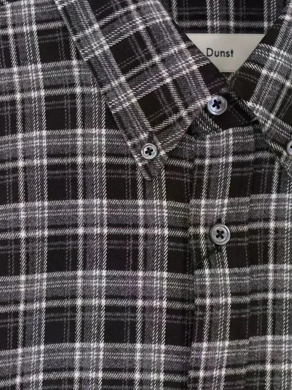DUNST Check Flannel Button-down Shirt
