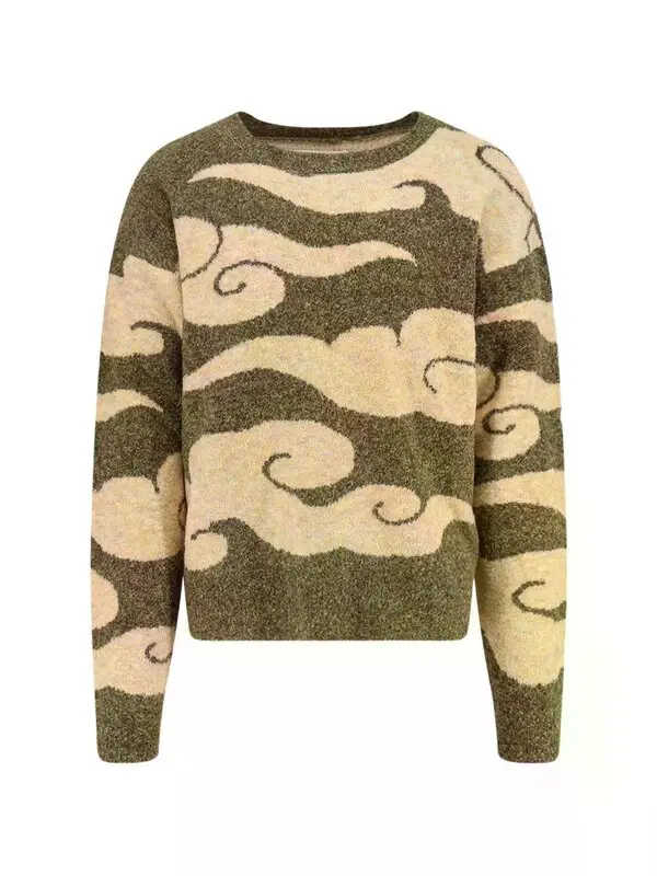 WOODBIRD Kurt Cloud Brushed Sweater