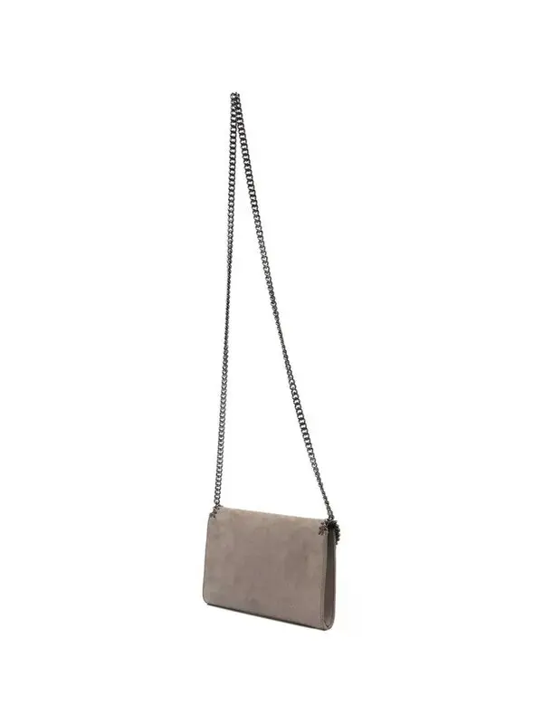 Stella McCartney Falabella Chain-trim Crossbody Bag - Grey