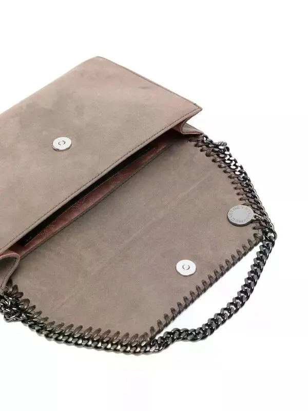 Stella McCartney Falabella Chain-trim Crossbody Bag - Grey