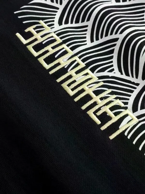 WOODBIRD Sea Logo Cotton Sweatshirt - Black
