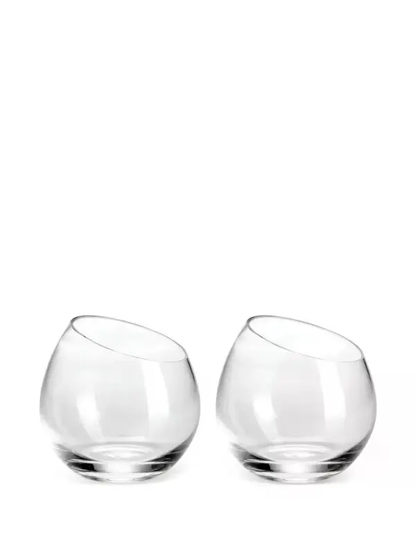IVV Sangiovese Slanted Glasses - White