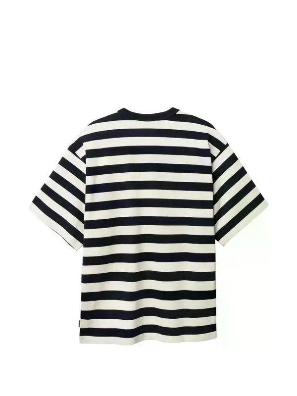 WOODBIRD Striped Beam T-shirt