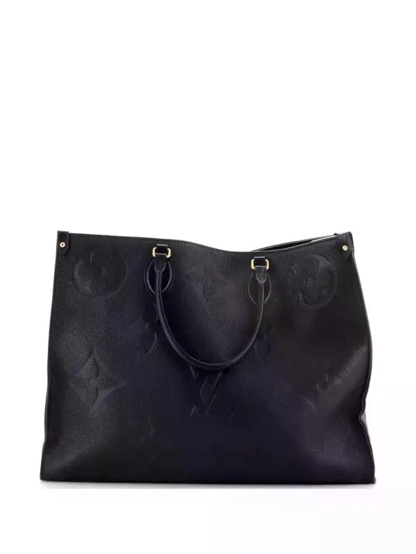 LOUIS VUITTON Monogram Empreinte Giant Gm Onthego Tote Bag - Black