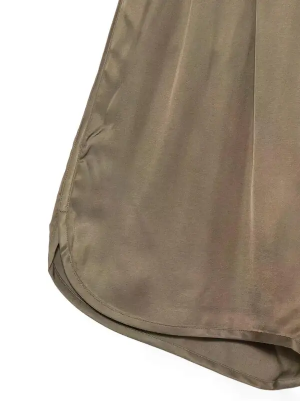 THE FRANKIE SHOP Nelis Elasticated Curved-hem Shorts