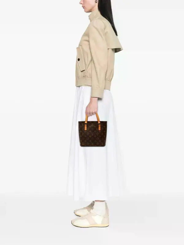 LOUIS VUITTON Monogram Vavin Pm Handbag - Brown