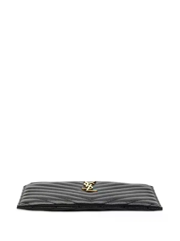 Saint Laurent Monogram Bill Pouch Clutch Bag