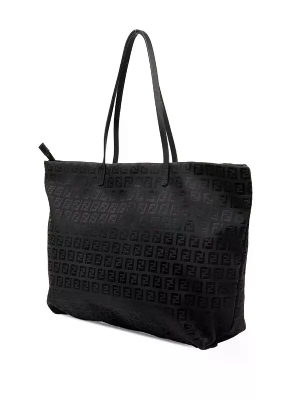 Fendi Zucchino Canvas Tote Bag