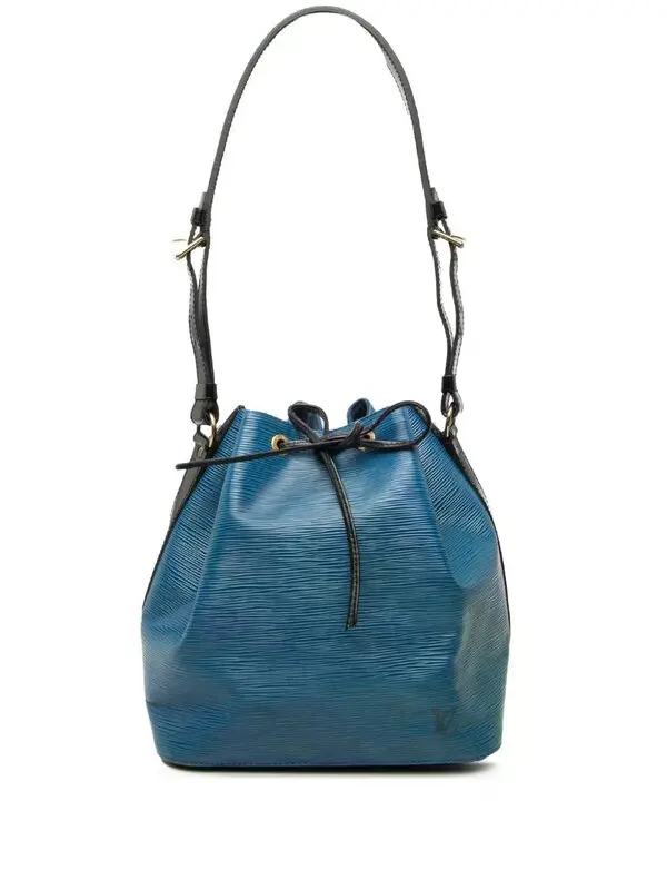 LOUIS VUITTON Epi Petit Bicolor Noe Bucket Bag