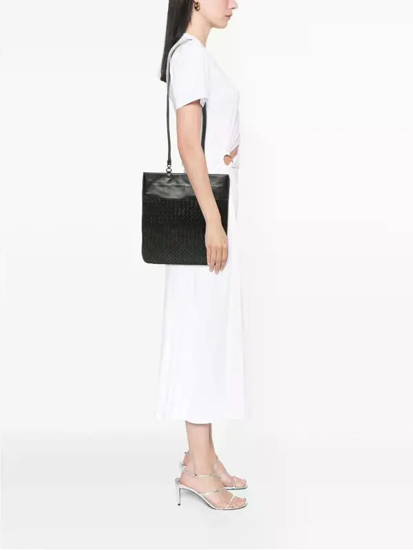 Bottega Veneta Nappa Intrecciato Flat Tote Bag