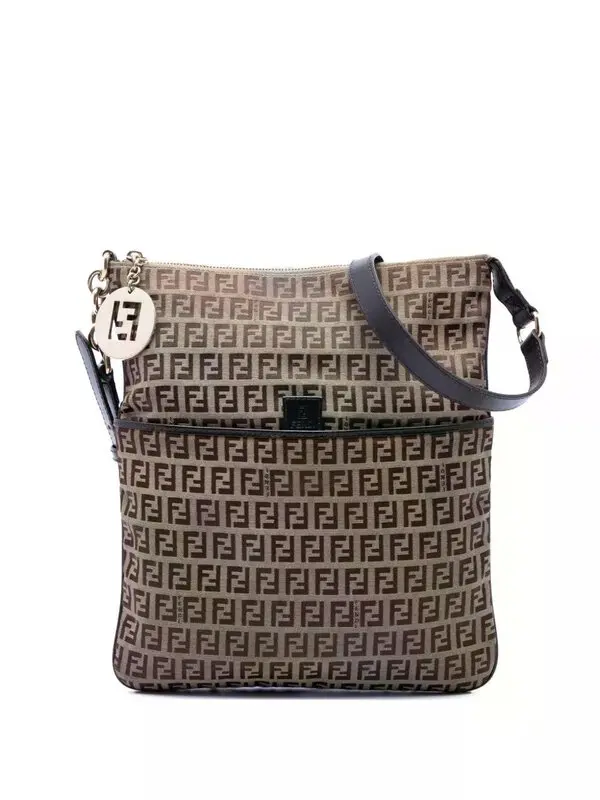 Fendi Zucchino Canvas Crossbody Bag
