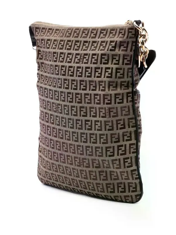 Fendi Zucchino Canvas Crossbody Bag