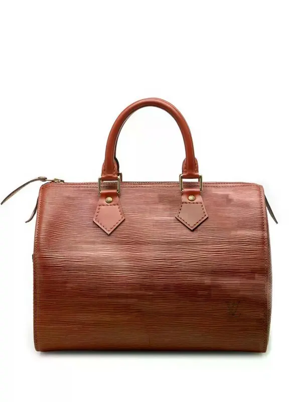 LOUIS VUITTON Epi Speedy 25 Boston Bag - Brown