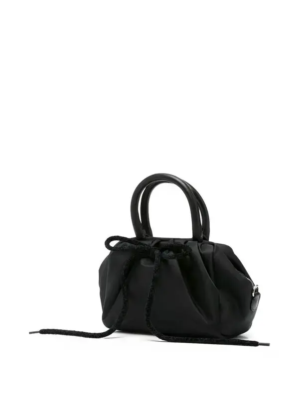 Simone Rocha Mini Gathered Tote Bag - Black
