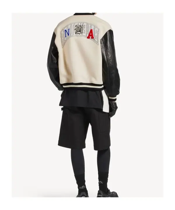 Balenciaga Nba Collaboration Varsity Jacket