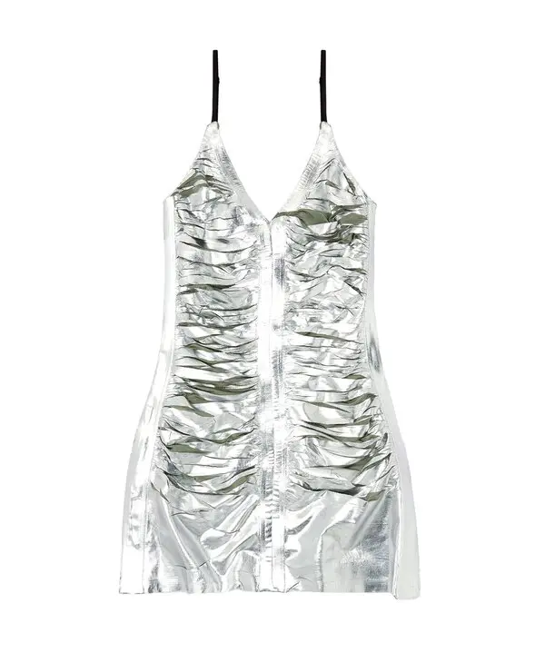 DIESEL® D-lamante V-neck Mini Dress