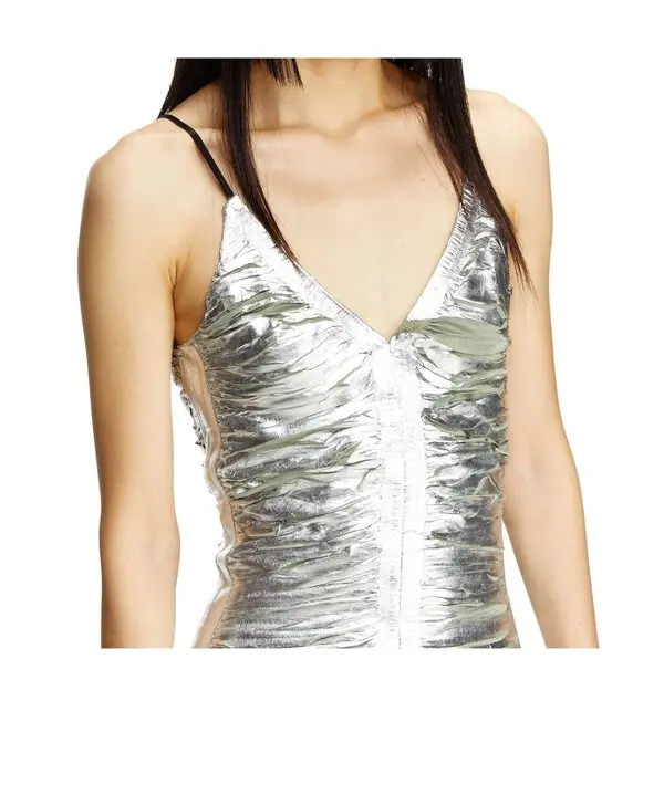 DIESEL® D-lamante V-neck Mini Dress