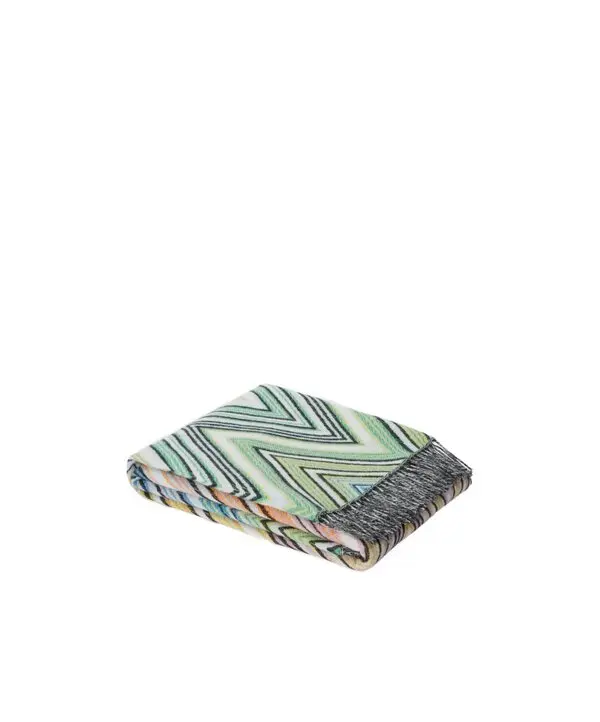 Missoni Plume Plaid Blanket - Gray