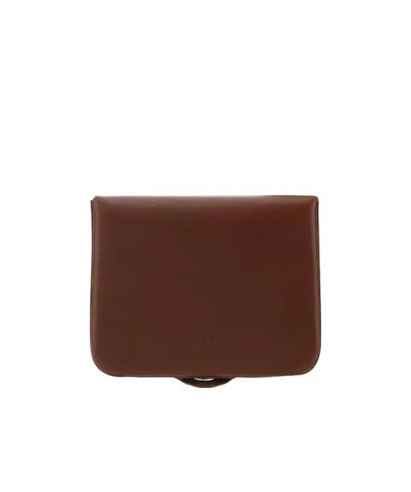 A.p.c. Logo Debossed Wallet - Red
