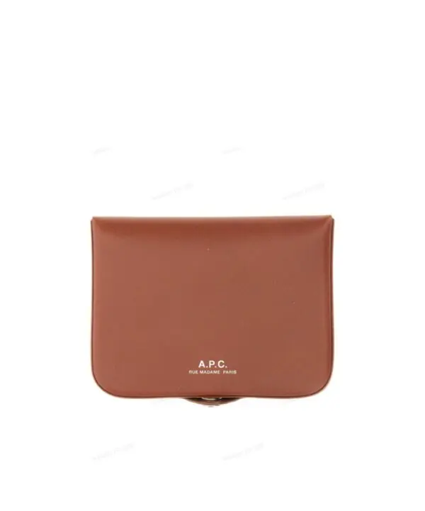 A.p.c. Logo Debossed Wallet