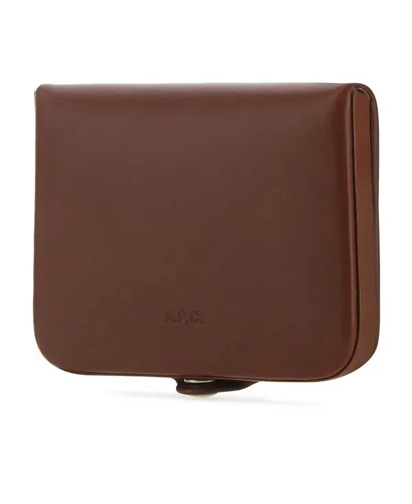 A.p.c. Logo Debossed Wallet