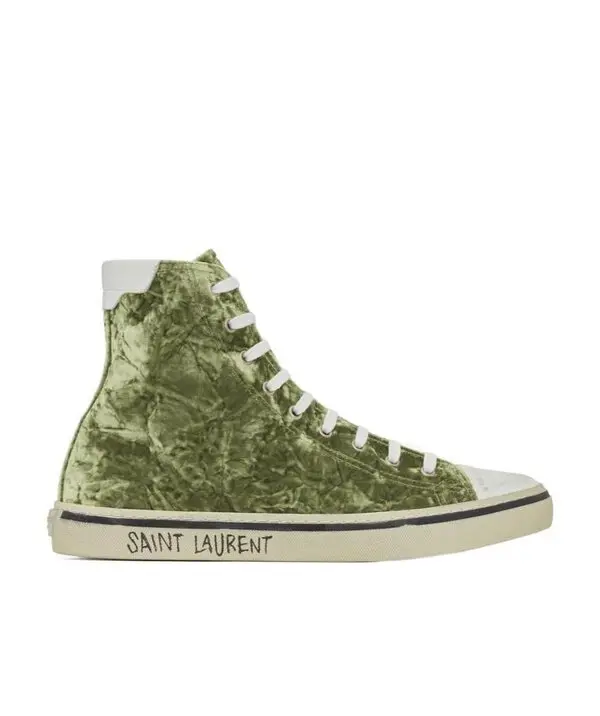 Saint Laurent Malibu High-top Sneakers